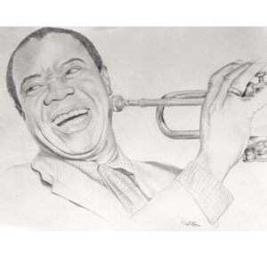 Louis Armstrong Drawing – PDI Design
